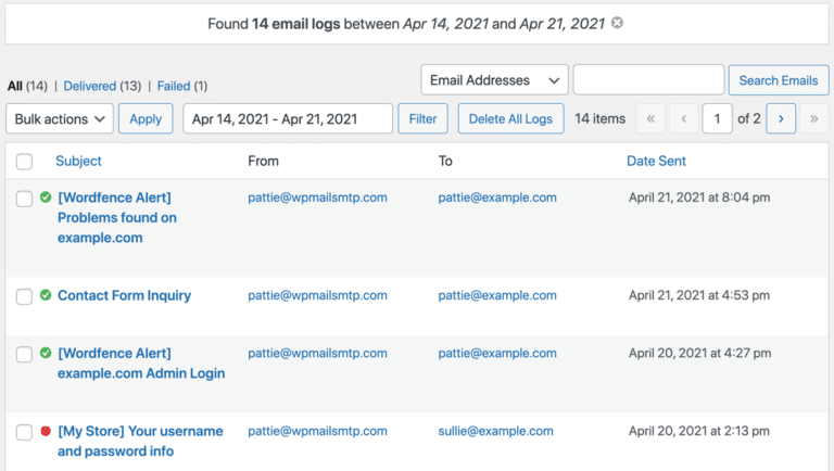 How to Set Up WordPress Email Logs [The BEST Way]