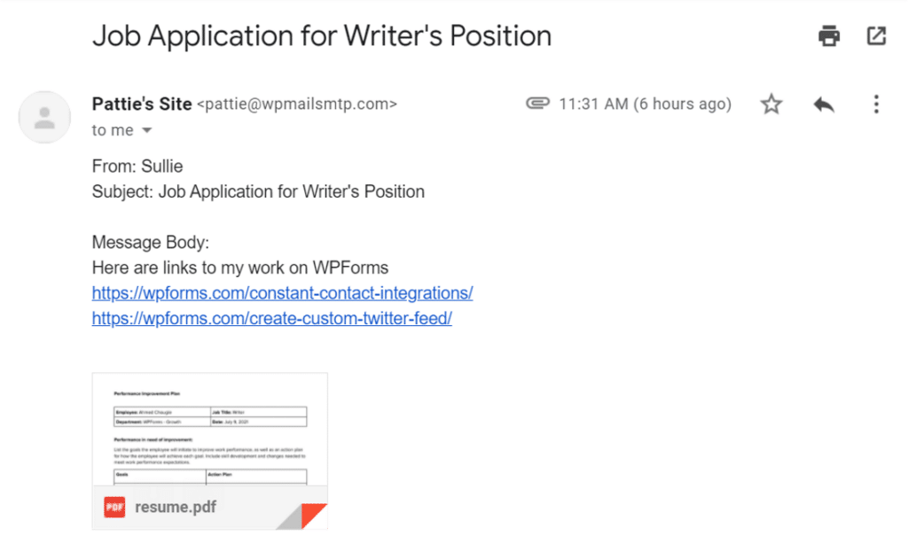 How To Send An Email With Attachments In Wordpress