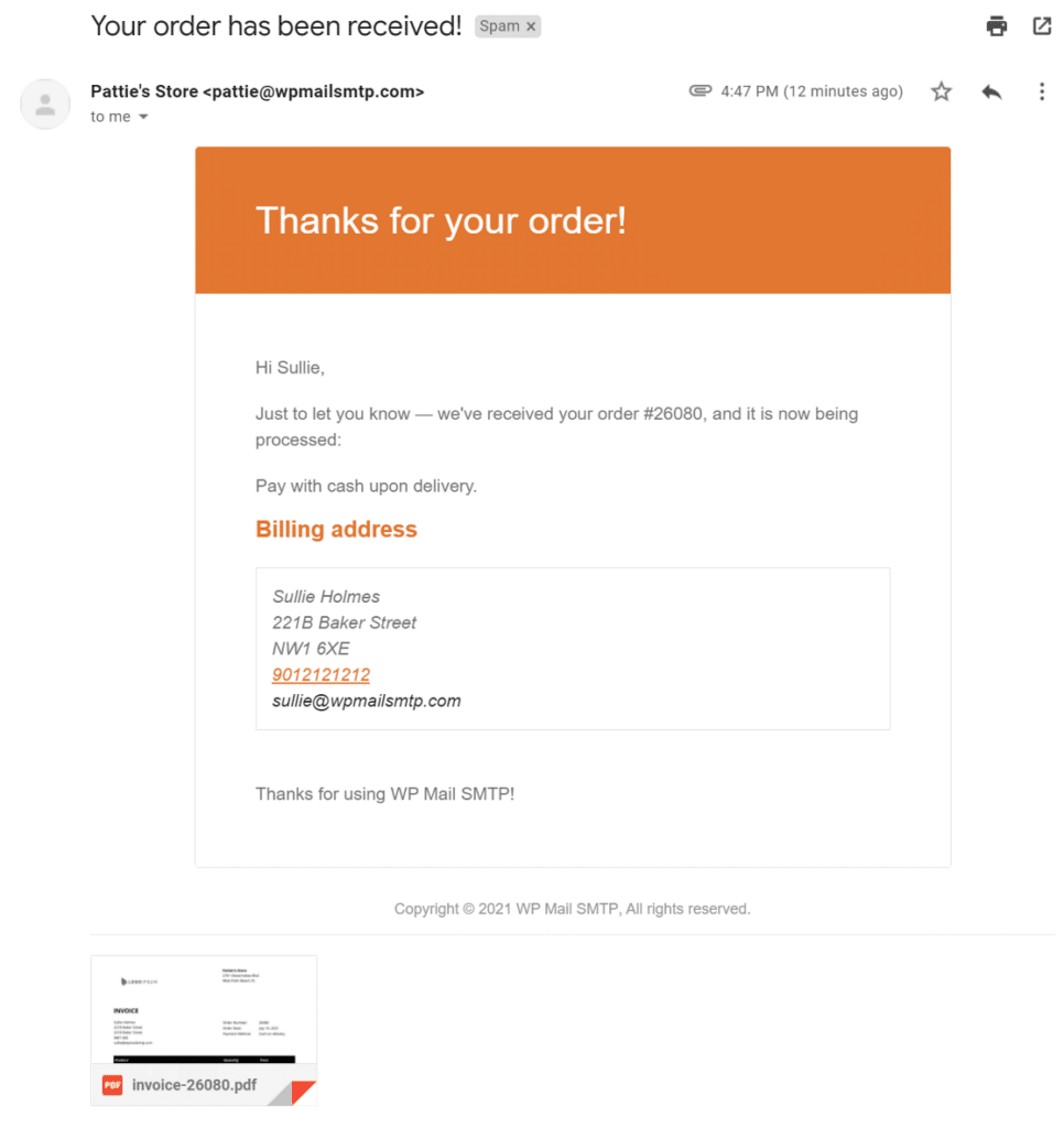 How To Send an Email With Attachments in WordPress