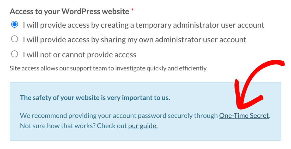 How to Privately Share Credentials with Support - WP Mail SMTP