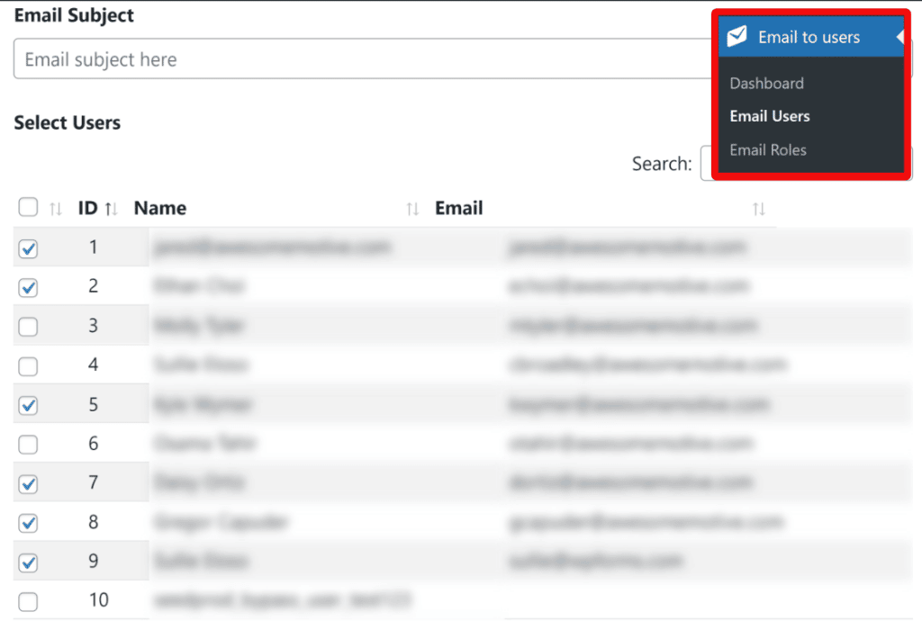 How to Send Email to Registered WordPress Users