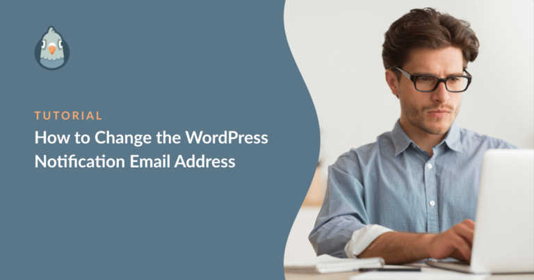 How to Change the WordPress Notification Email Address