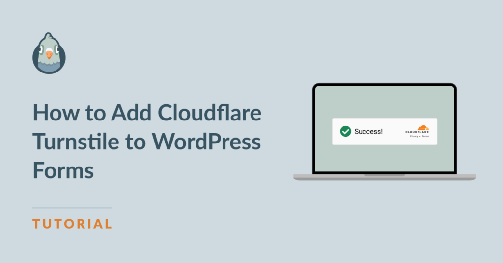 How To Add Cloudflare Turnstile to WordPress Forms [CAPTCHA Alternative]