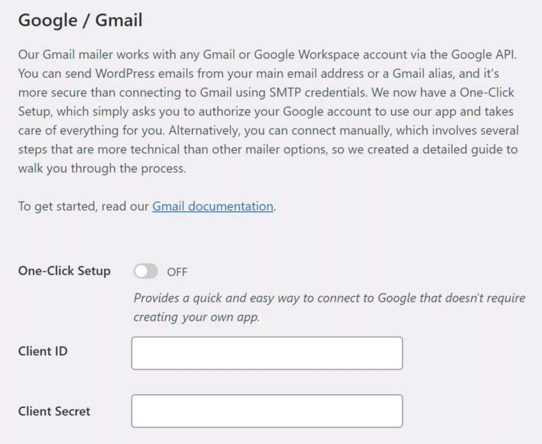 How To Send Wordpress Emails Through Gmail 1 Click Setup