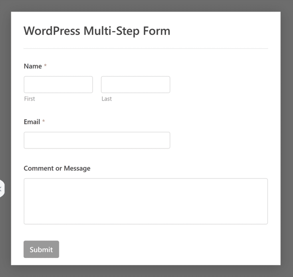 How To Create A Multi Step Form In Wordpress 2 Easy Methods 6323
