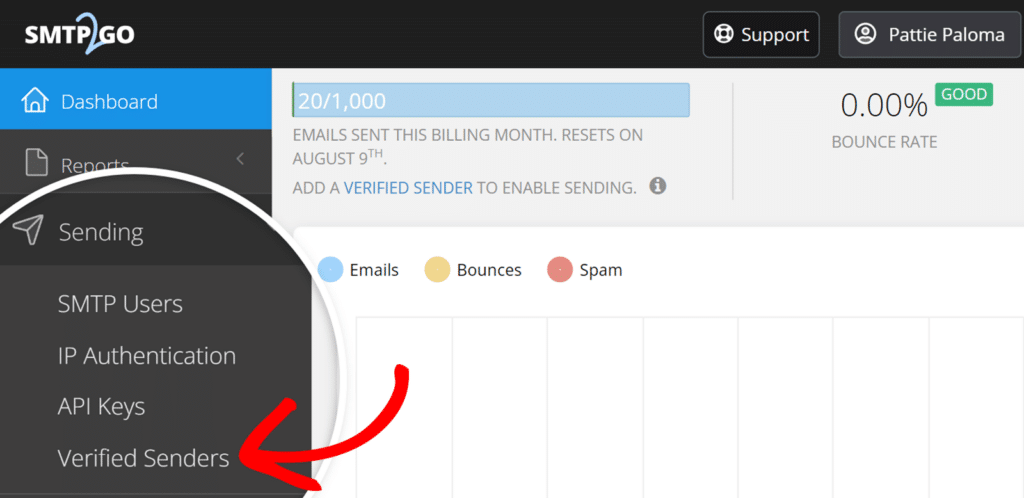 SMTP2GO - WP Mail SMTP