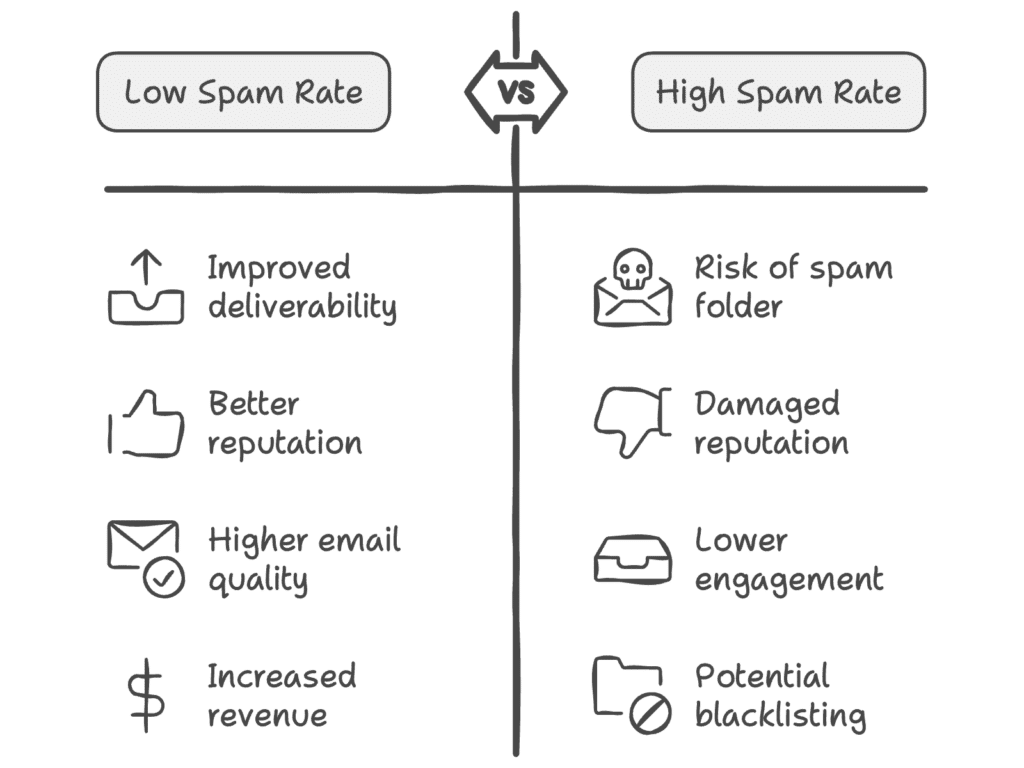 Understanding Email Spam Rate Thresholds