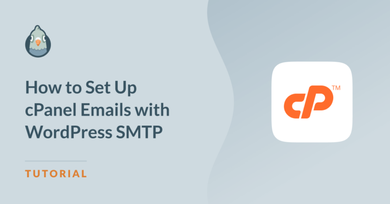 How to Set Up cPanel Emails with WordPress SMTP