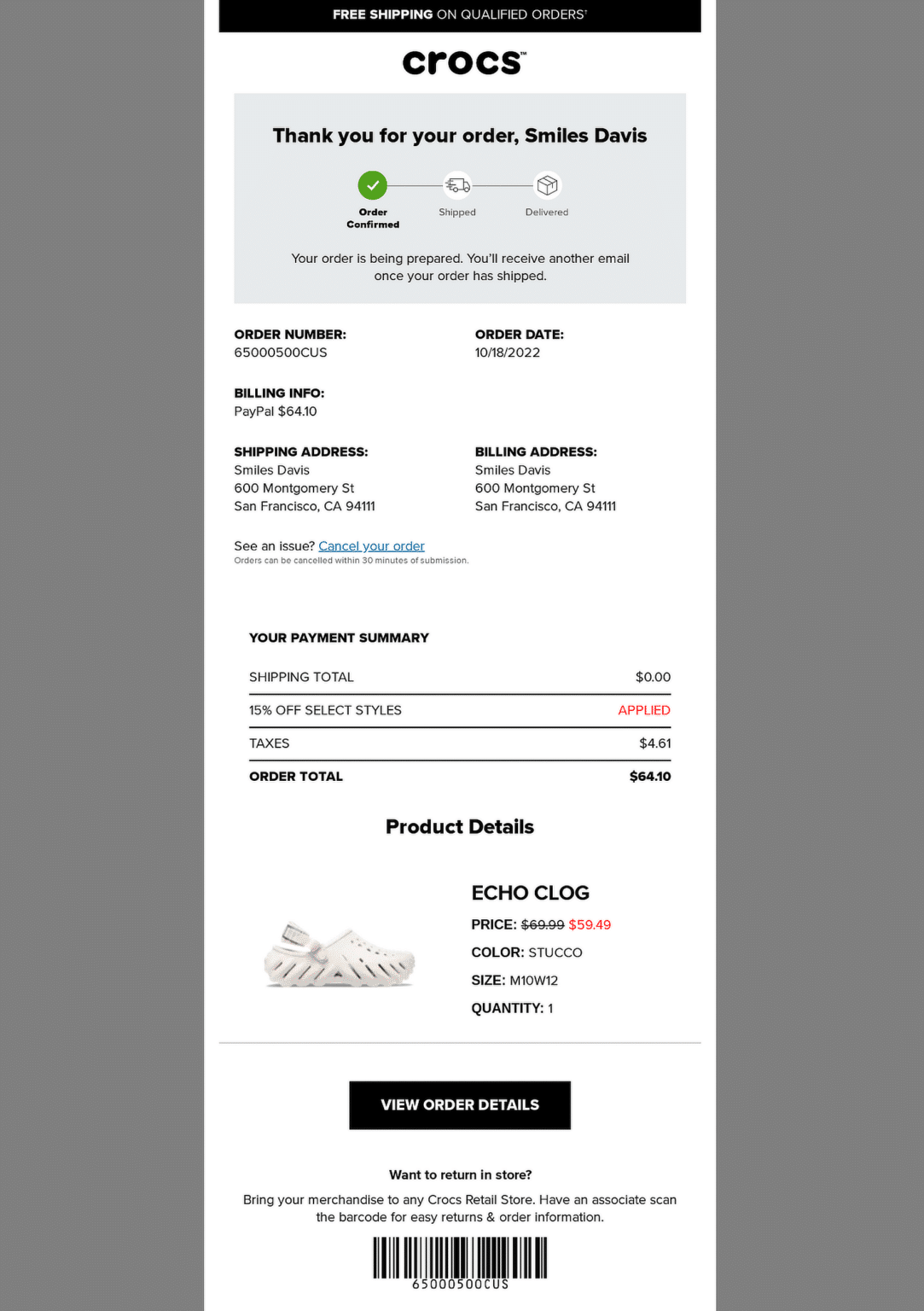10 Order Confirmation Email Examples to Impress Customers