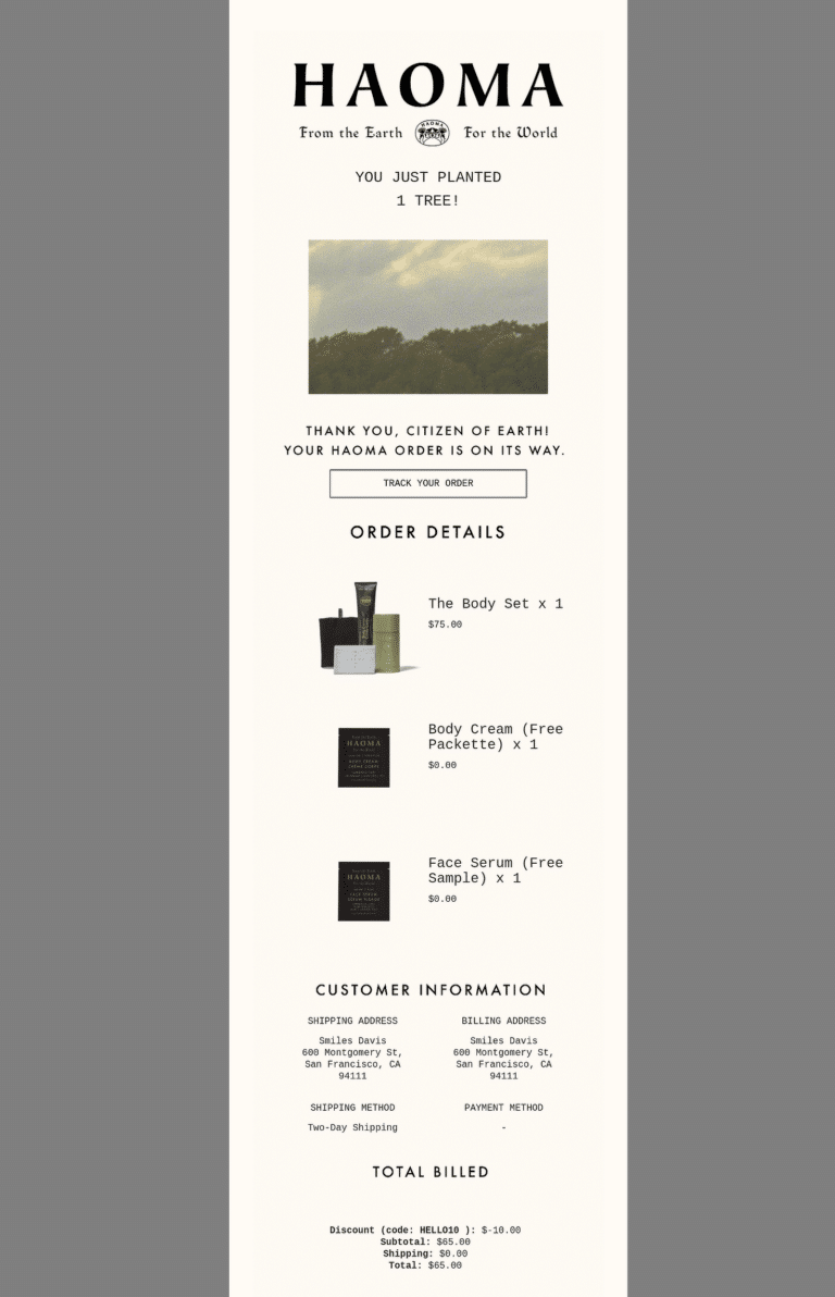 10 Order Confirmation Email Examples to Impress Customers