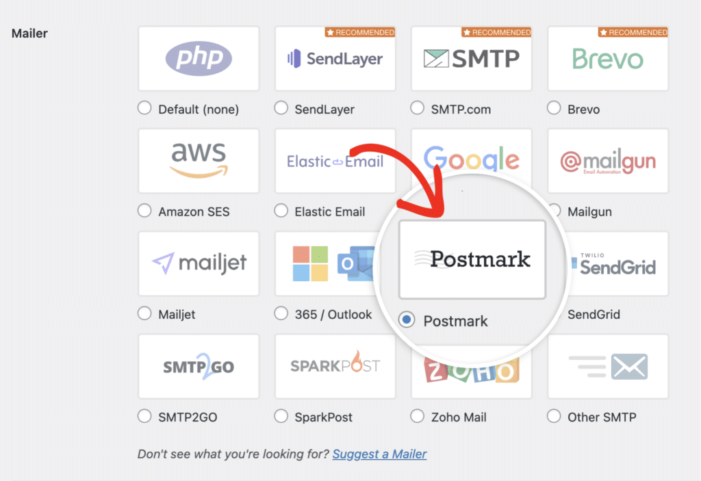 Postmark - WP Mail SMTP